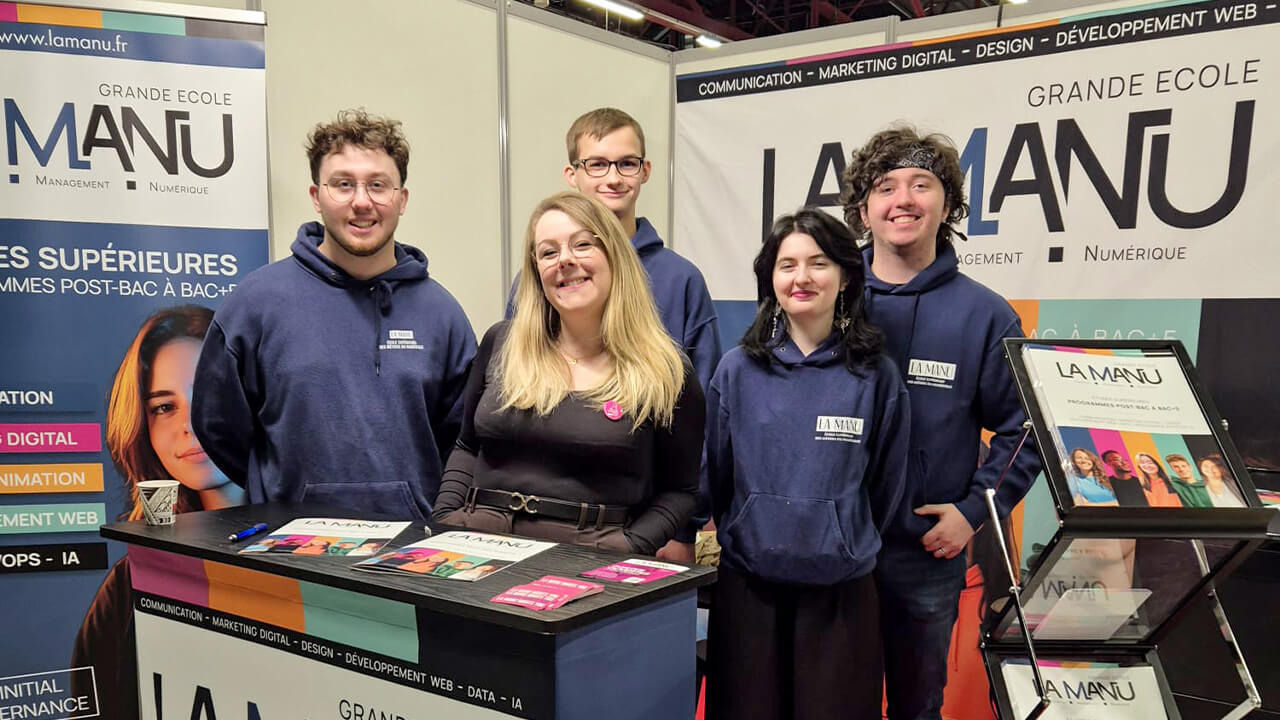 La Manu au salon de l'Etudiant à Compiègne : Cap sur le digital